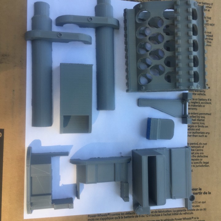 3D Printable Stoner 96 Airsoft m4 Conversion Kit by Zach Gregory