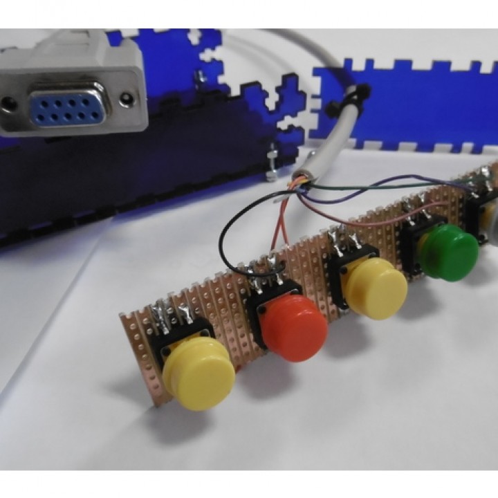 3D Printable 5 switches special control box for power wheelchair ...