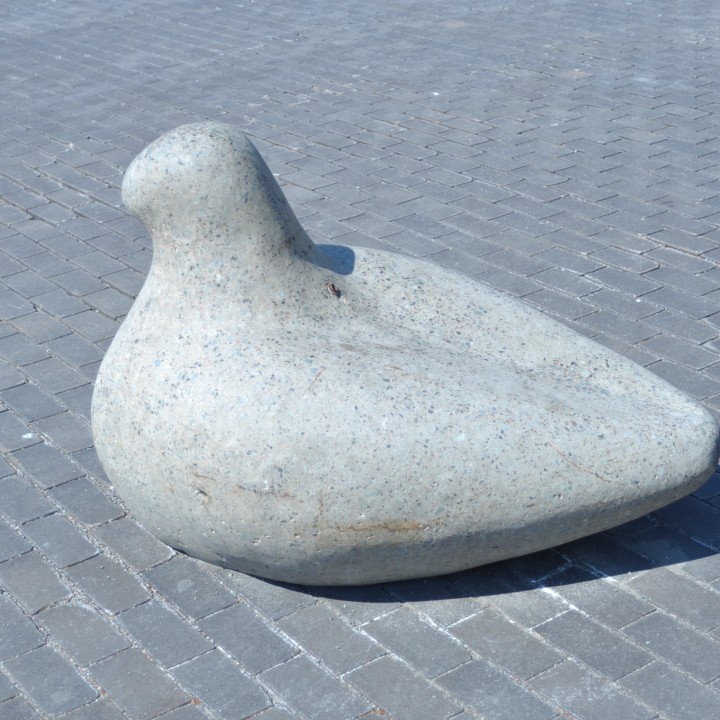 3D Printable Abstract bird by Scan The World