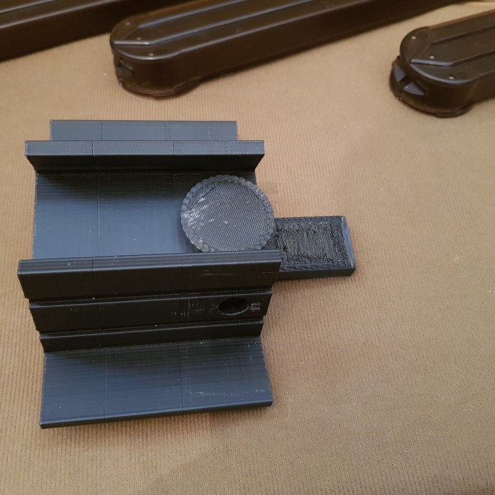 3D Printable Airsoft- AR-57 Dual P90 Magazine feeding system by Jason ...