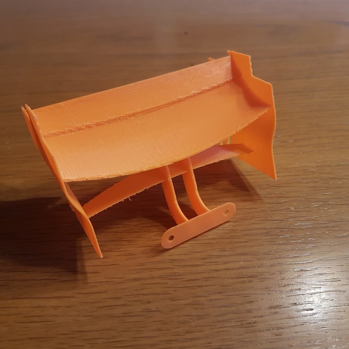 3D Printable F1 2018/2019 rear wing by Federico Redaelli