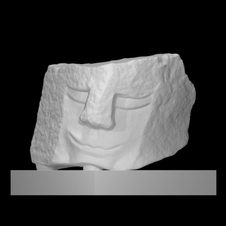 3D Printable Face by Scan The World