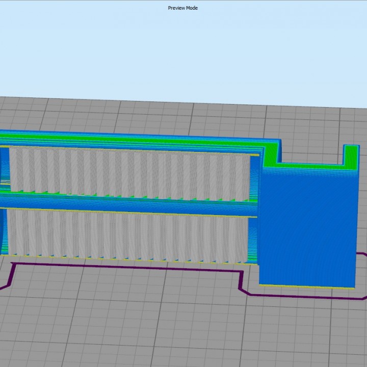 3D Printable Wood beam Spool holder (full 3d printable, no backlash, no ...