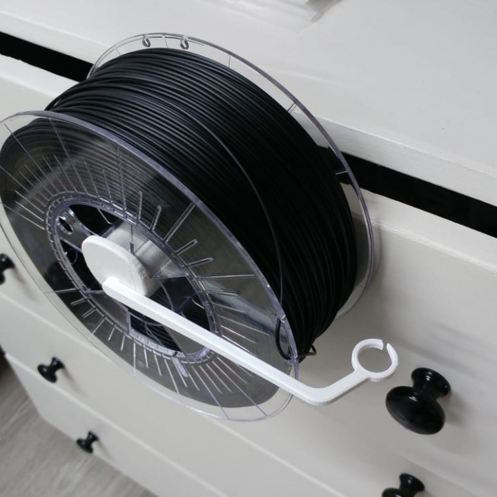 3D Printable Wood beam Spool holder (full 3d printable, no backlash, no ...