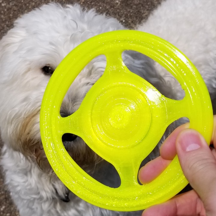 3D Printable Frisbee by Ryan Hill