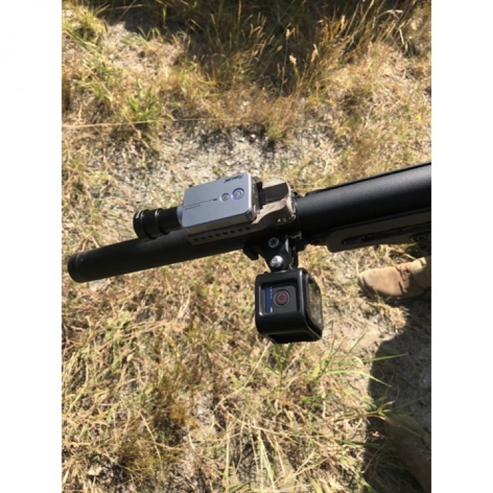 3D Printable Picatinny Rail for Airsoft Sniper rifles. by Blake Isaacson