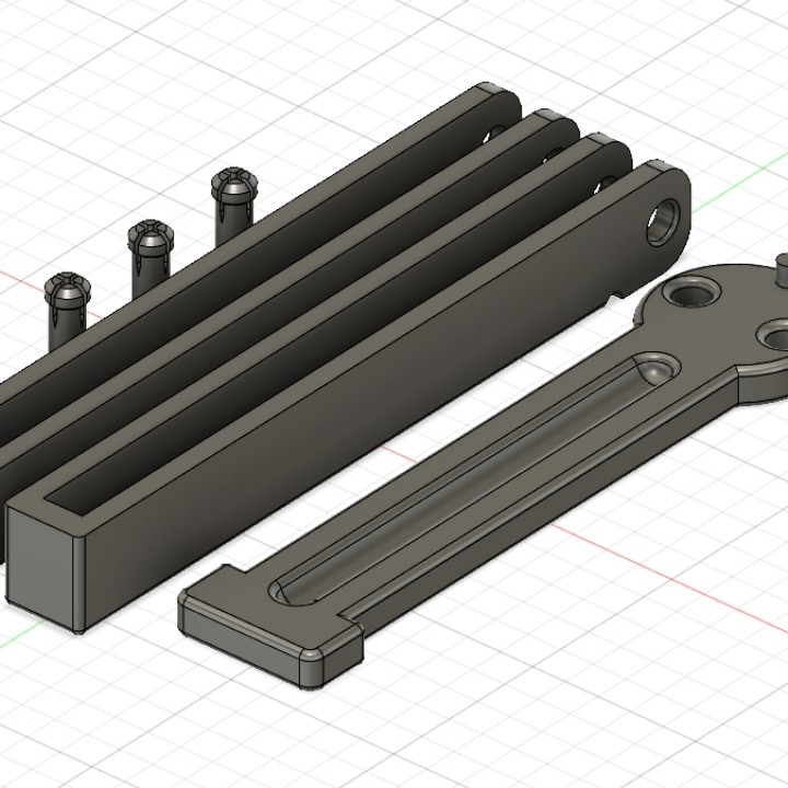 3D Printable Heavy Balisong Trainer (B-Knife Trainer) by Rees Wasson