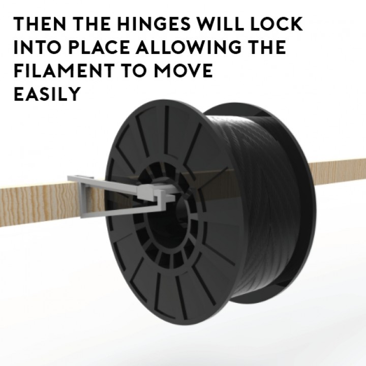 3D Printable Switch-Easy Spool Holder by Stephen Lee
