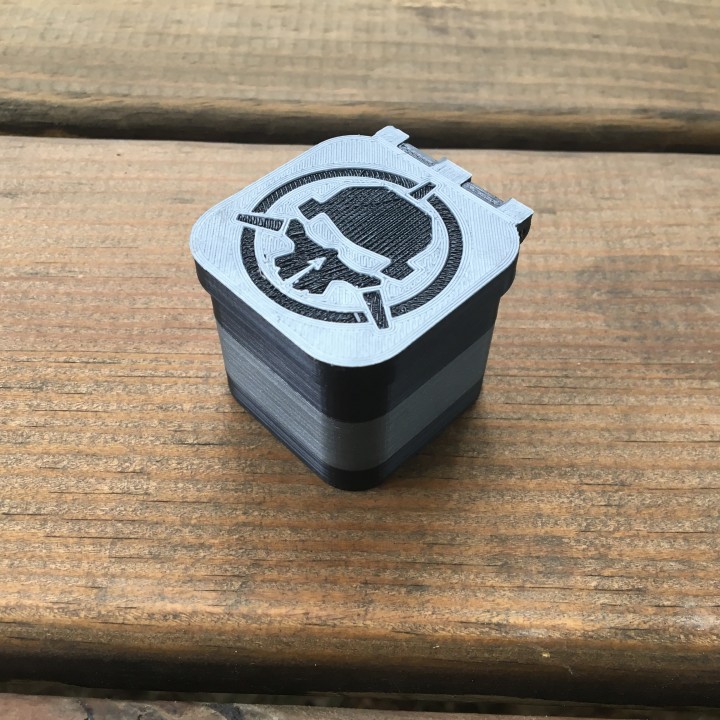 3D Printable GoPro Session Case by Nathan David Fisk