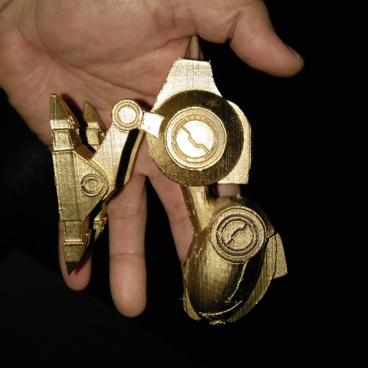 3D Printable Teenage Mutant Ninja Turtles Mouser by SHOLM JARBOE