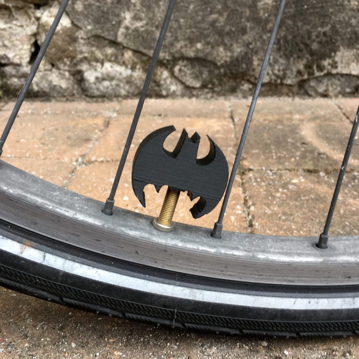 3D Printable Bat Bicycle Lamp by Thomas Buseyne