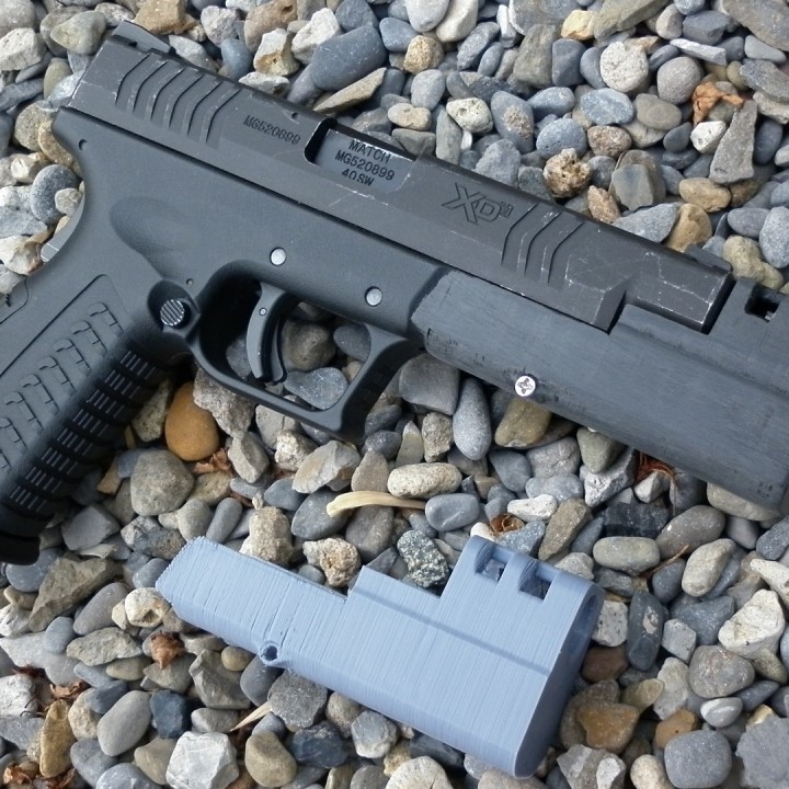 3D Printable Compensator for Springfield XDm (WE or Tokyo Marui) by ...