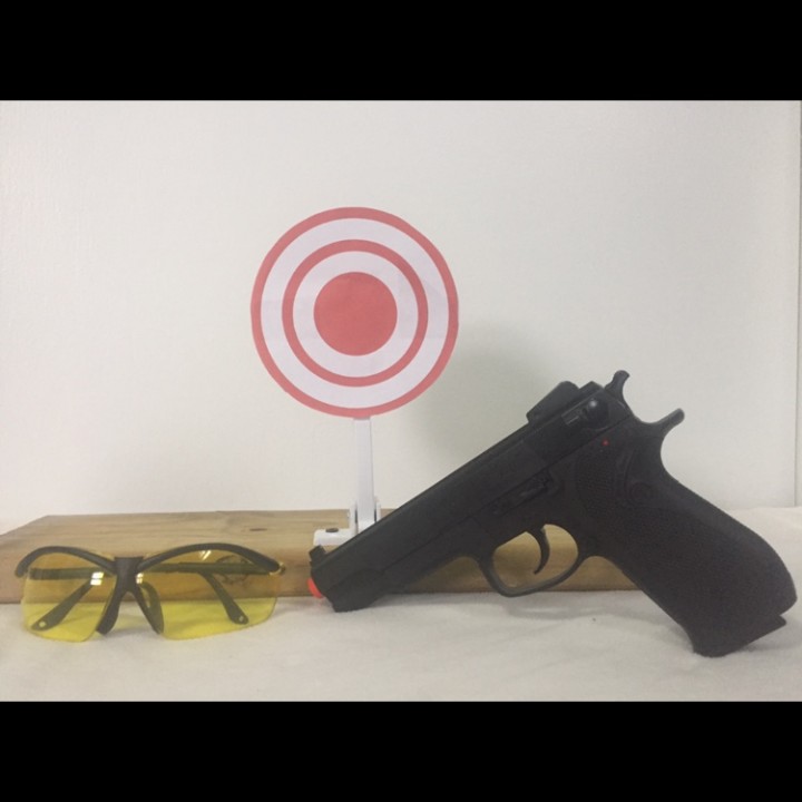 3D Printable Modular Target by Travis Bavar