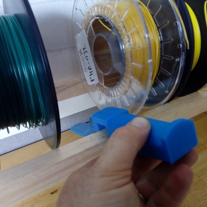 3D Printable SOS = Strong + Optimized + Simply - Special Spool Holder ...