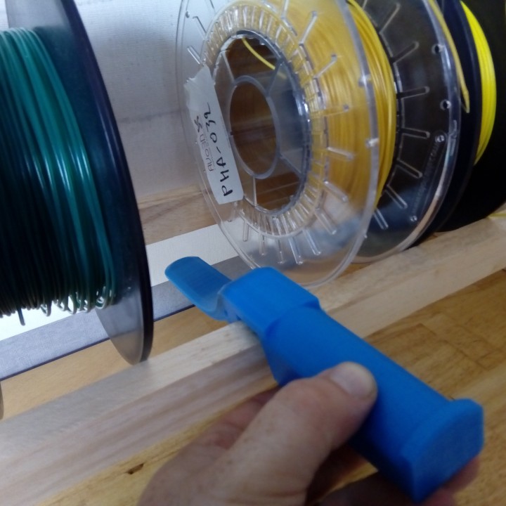 3D Printable SOS = Strong + Optimized + Simply - Special Spool Holder ...