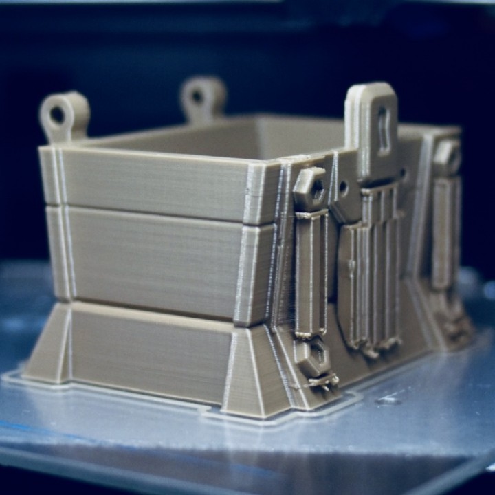 3D Printable Fortnite Chest by Santiago Sanchez