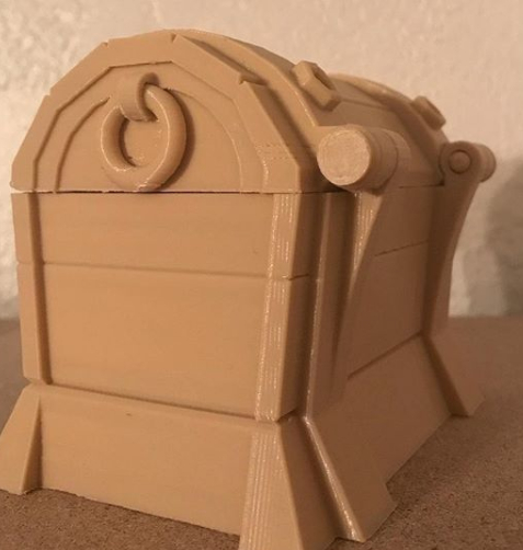 3D Printable Fortnite Chest by Santiago Sanchez