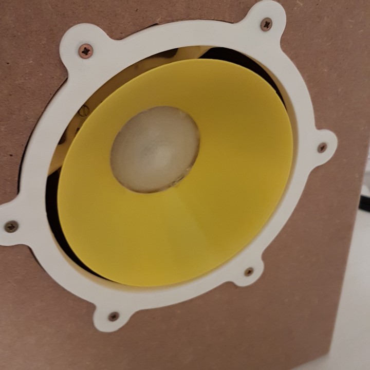 3D Printable Speaker by Federico Redaelli