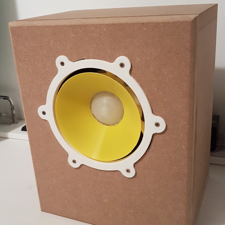 3D Printable Speaker by Federico Redaelli
