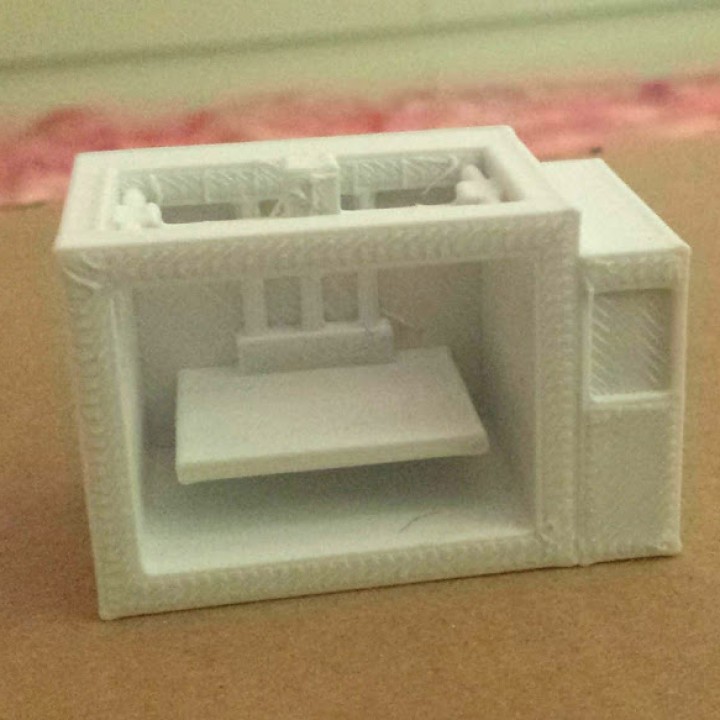 3D Printable Food 3D Printer Model by Tia Bertz