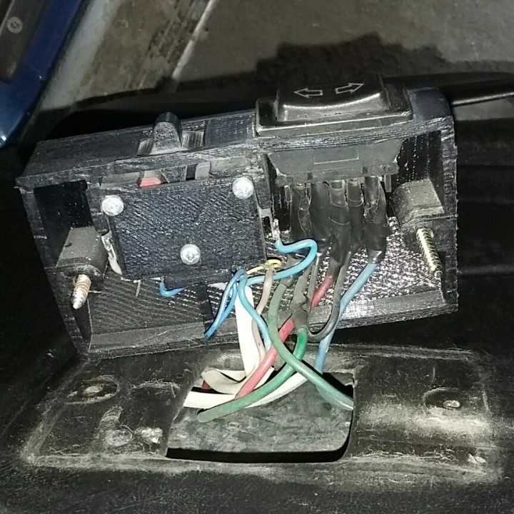 3D Printable Power Window and Power Lock - 1994 Mitsubishi Strada L-200 ...