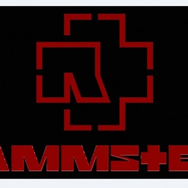 3D Printable Rammstein Keychain by Juan A.