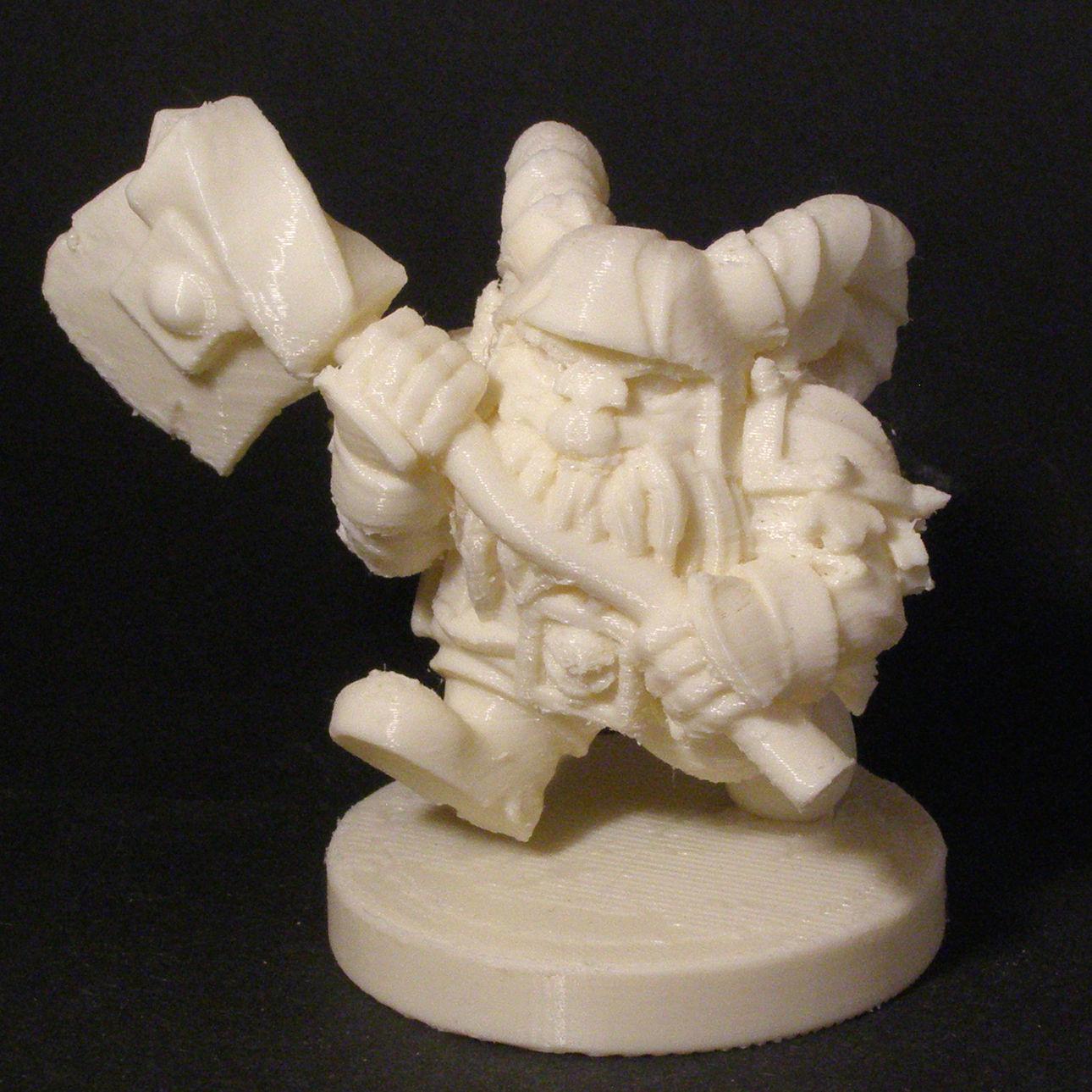 3D Printable dwarf by celia fermoselle