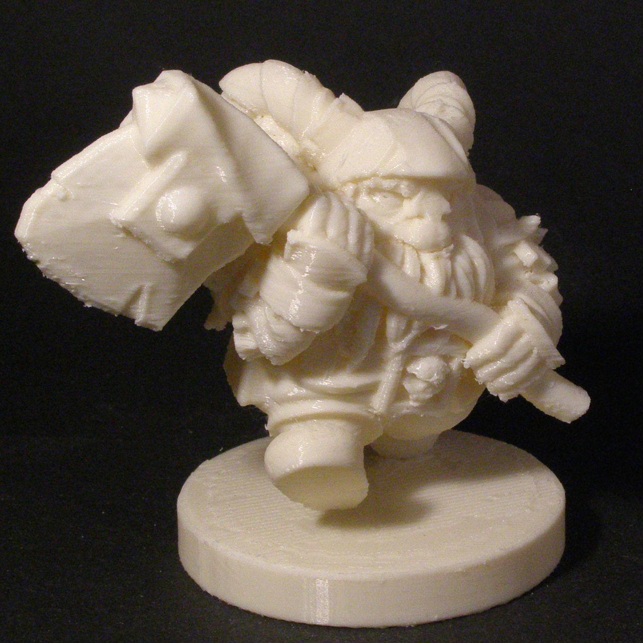 3D Printable dwarf by celia fermoselle