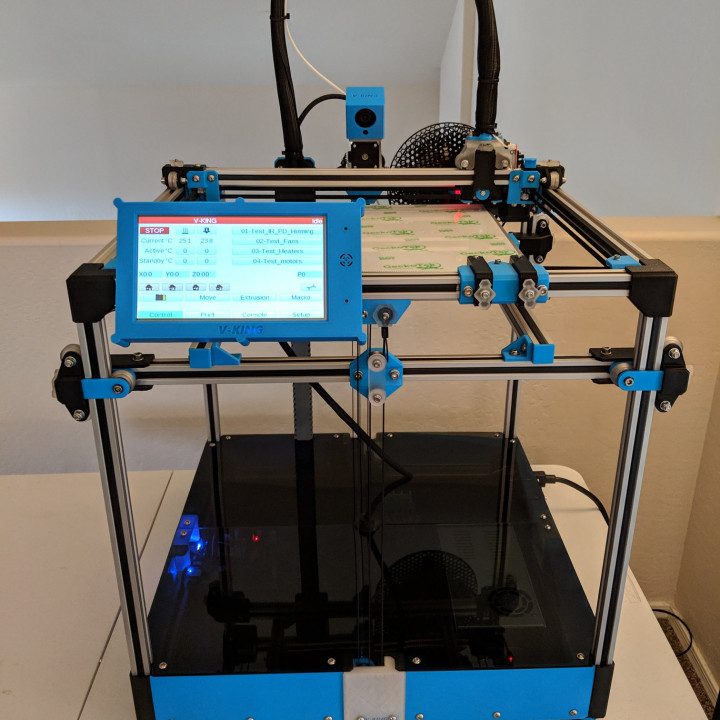 3D Printable V-King CoreXY V2.0 by Roy Berntsen