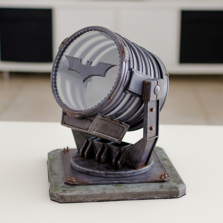 3D Printable Batsignal (From movie: The Dark Knight Rises, 2012) by ...