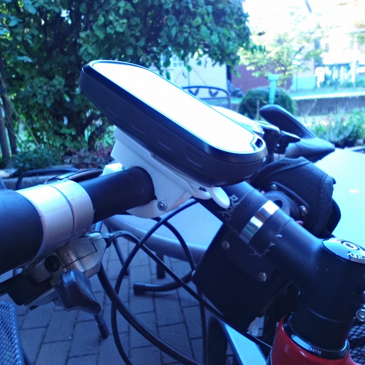 3D Printable Garmin bike mount by Bernd N