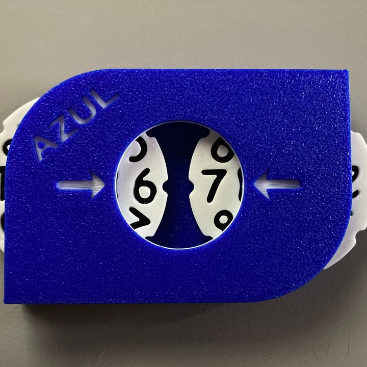 3D Print of Azul - Score tracker by michaelzuhlkesuperzook