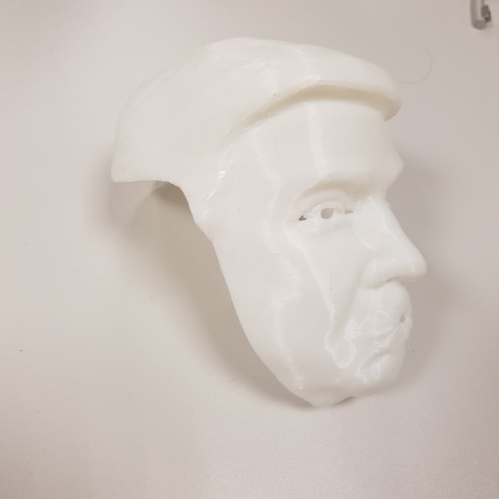3D Printable Rump Mask by Es Henao