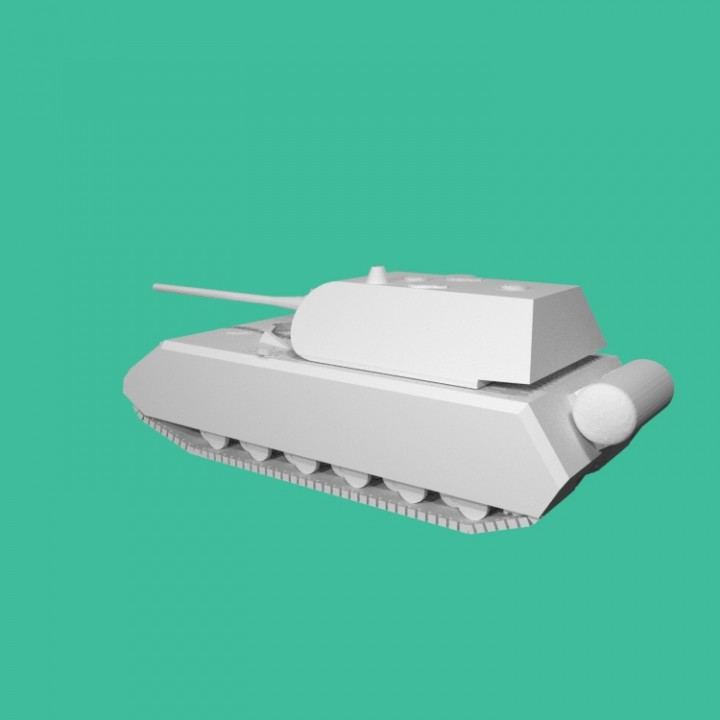 3D Printable Maus Tank by James Jesudason