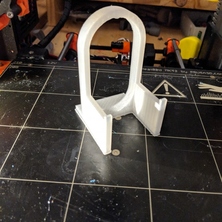 3D Printable Simple Stand 2 by Hugh Cowart