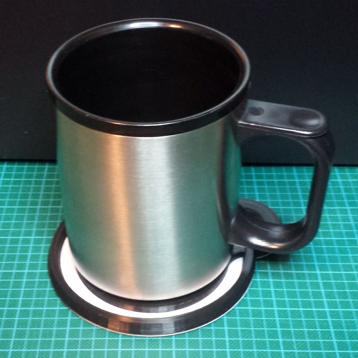 3D Printable Destiny - Coaster (Dead Orbit) - Multicolor by Phil