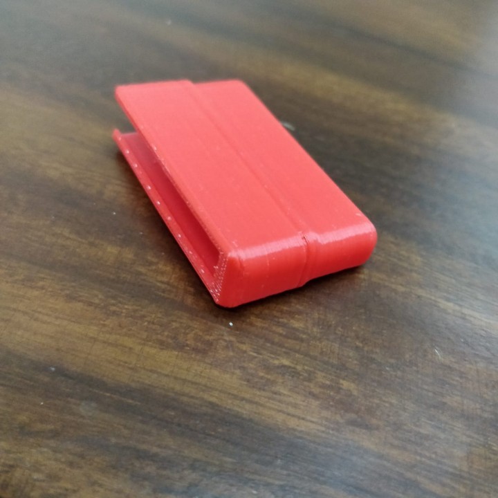 3D Printable Tube Clip Toothpaste Folded End Holder by Leman Lim