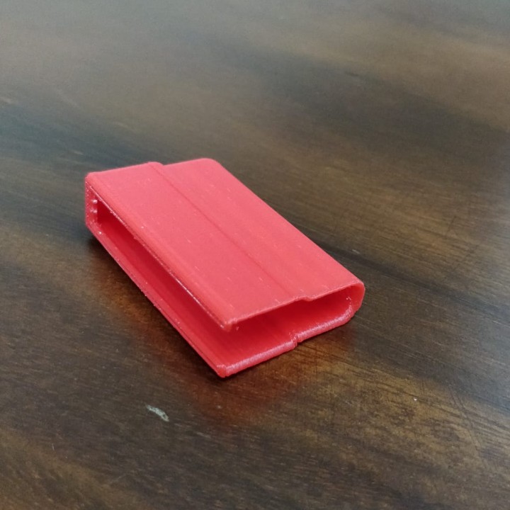 3D Printable Tube Clip Toothpaste Folded End Holder by Leman Lim