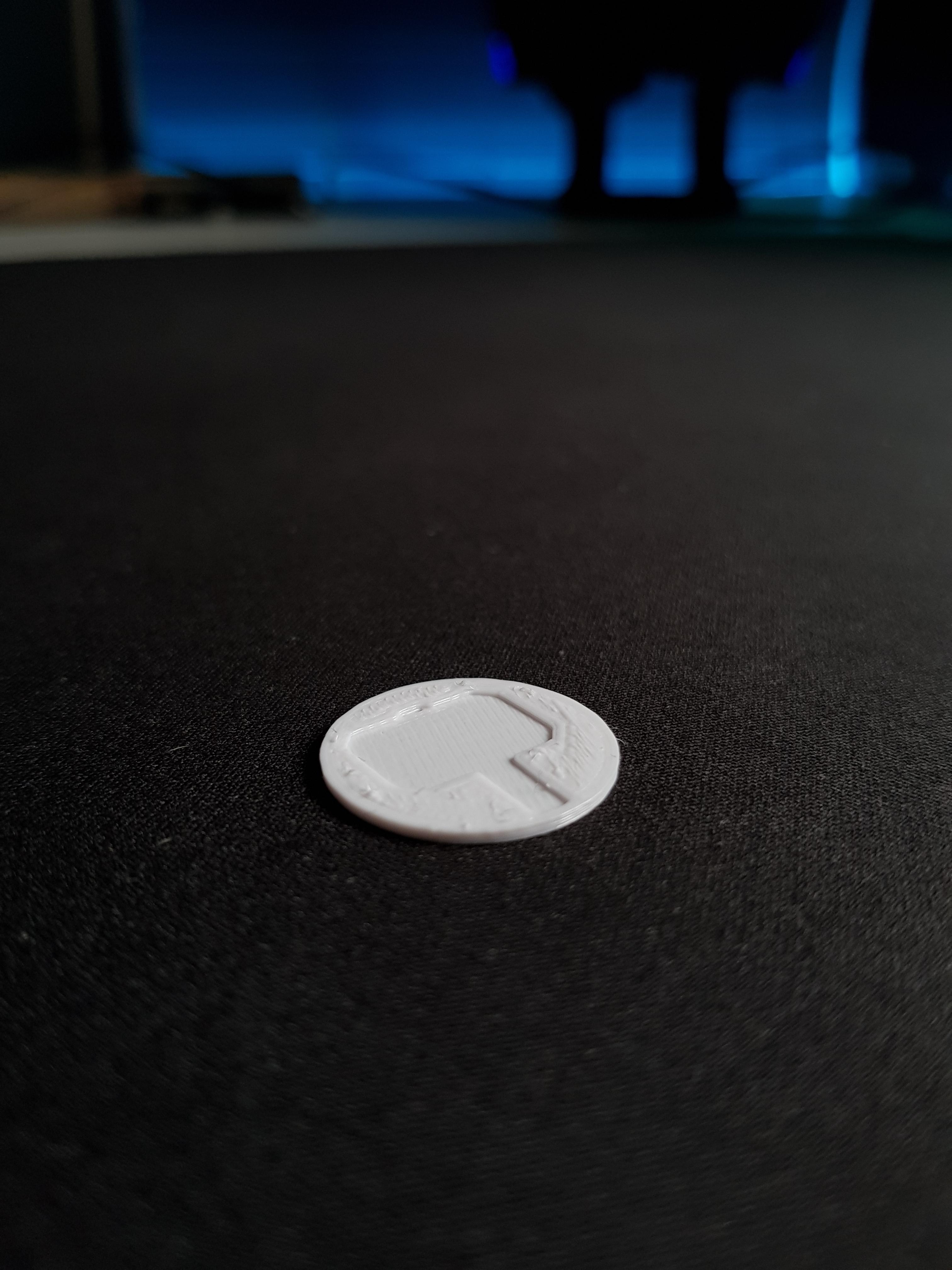 3D Printable Thor logo by Martin Kučera