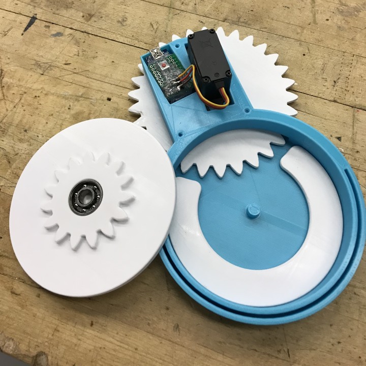 3D Printable Automatic 3d Scanner by Neil Sawhney