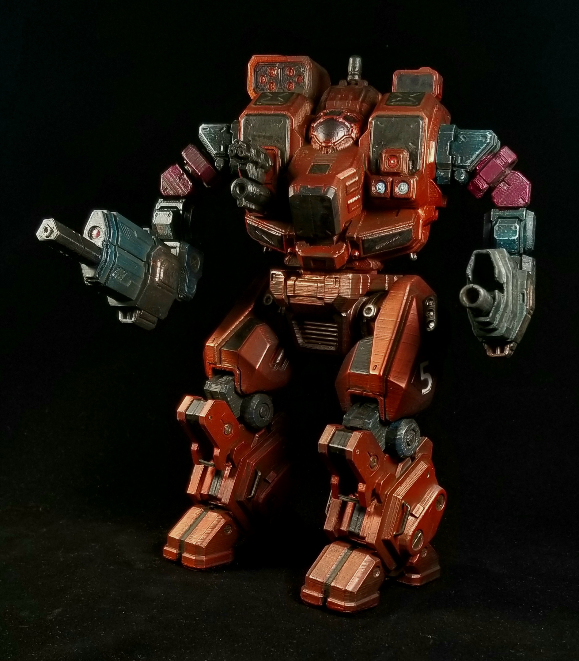 3D Printable MWO Hellbringer by Robert Anthony Davie