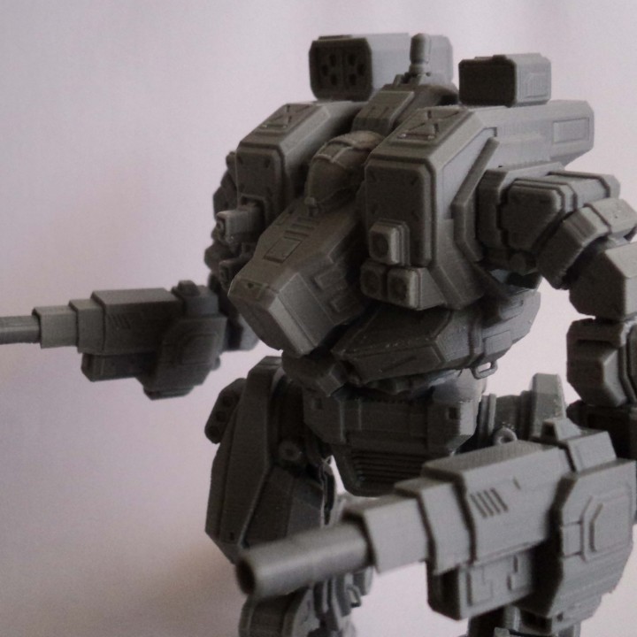 3D Printable MWO Hellbringer by Robert Anthony Davie