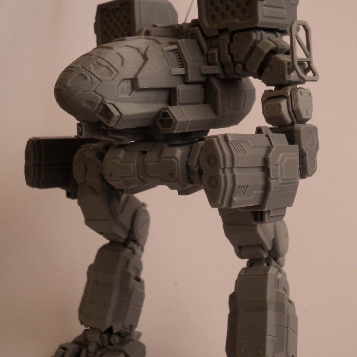 3D Printable MWO Timberwolf by Robert Anthony Davie