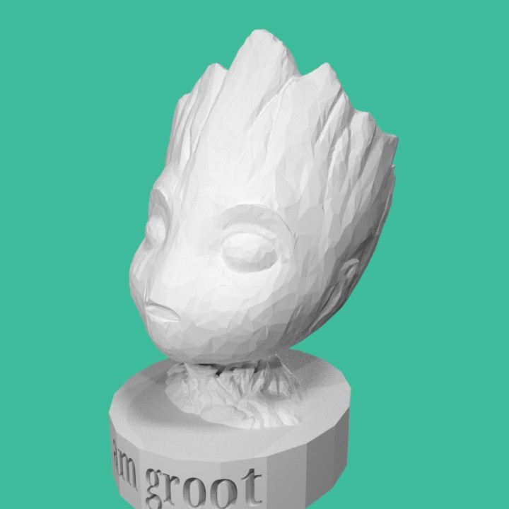 3D Printable Baby Groot by tylon walsh