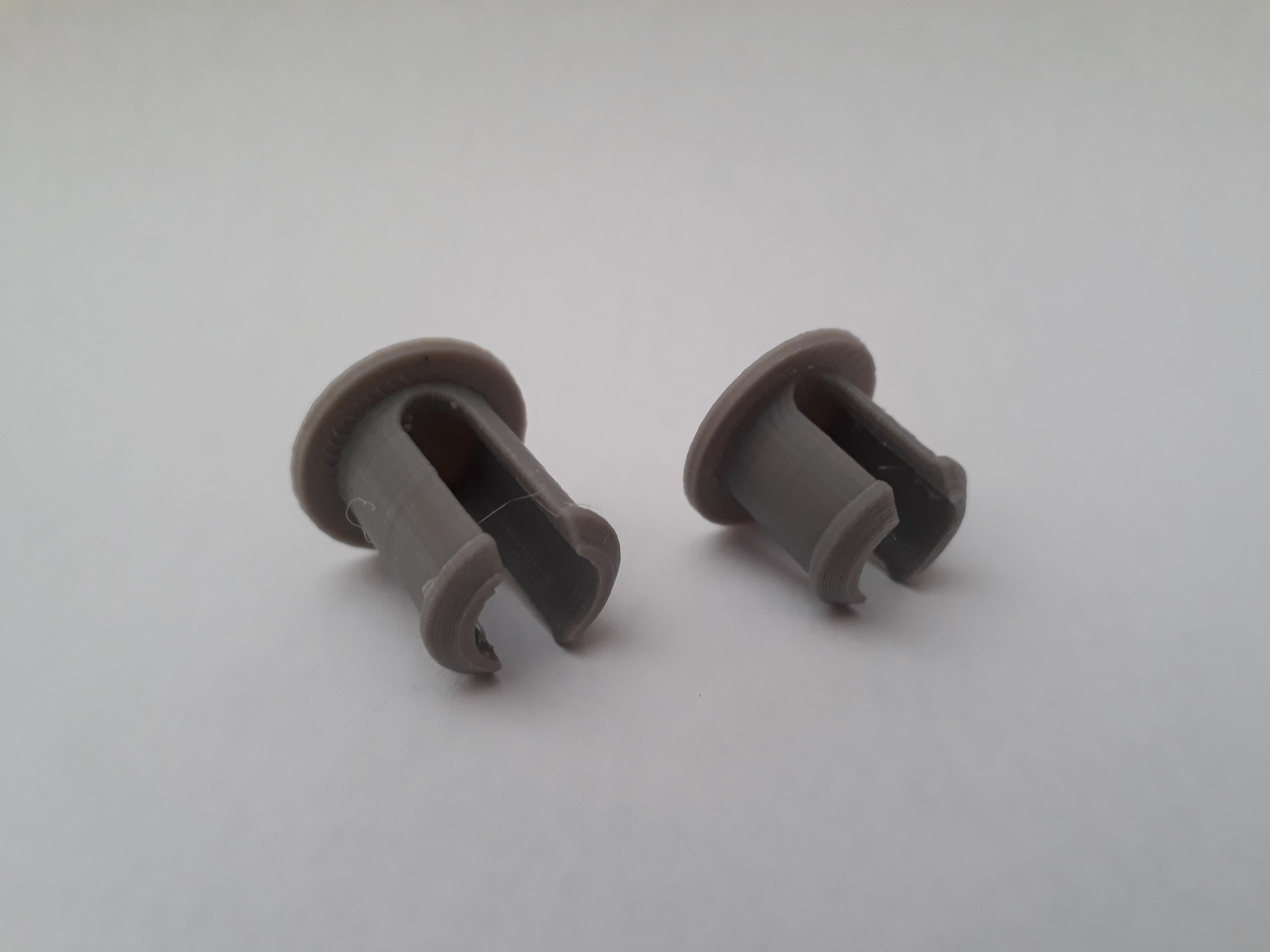 3D Printable Clickaloo Easy Pins by Waldo Minny