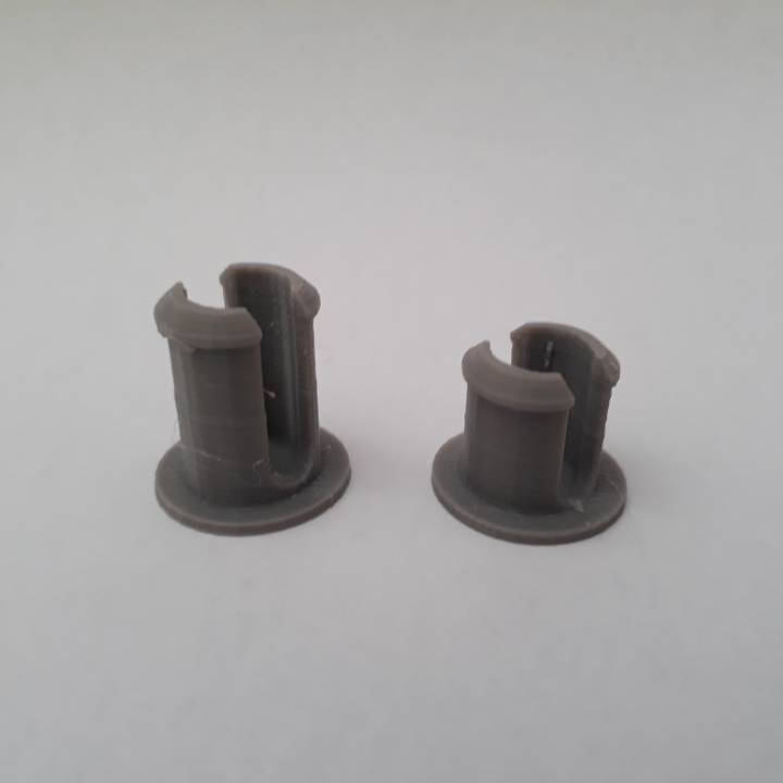 3D Printable Clickaloo Easy Pins by Waldo Minny