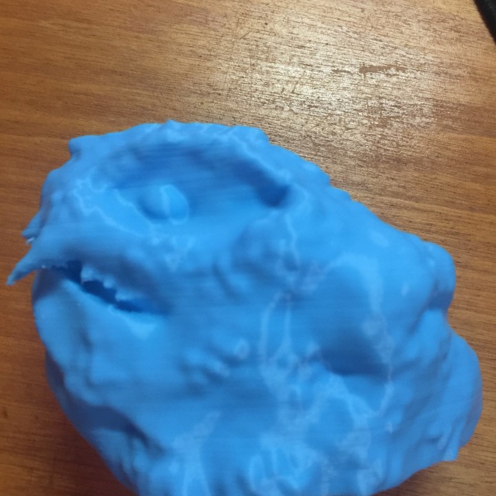 3D Printable monster's head by george chatzivanoudis