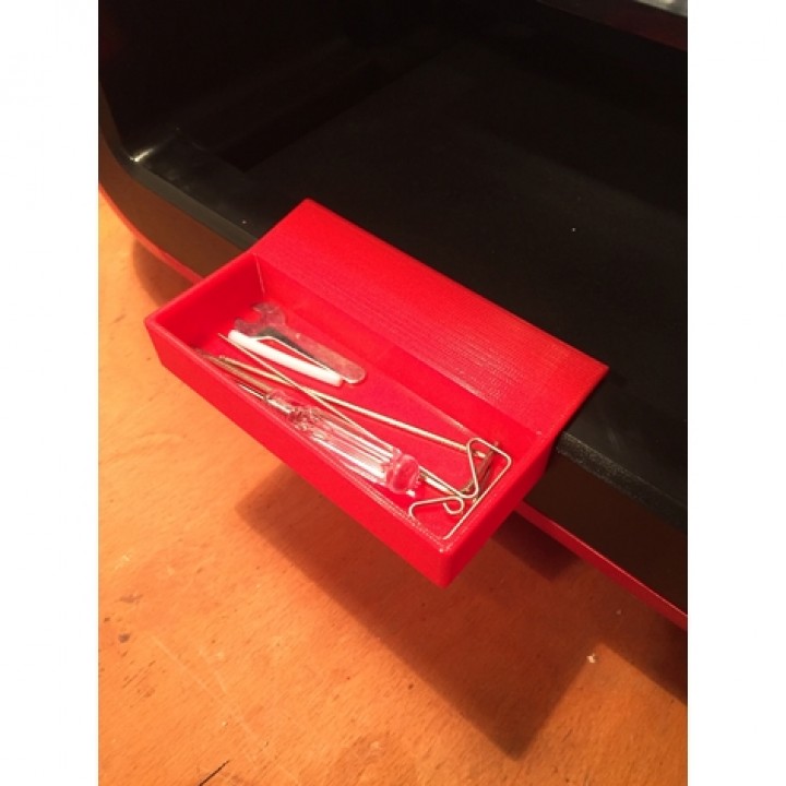 3D Printable Shelf for Flashforge Finder by Stefaan Vigneron