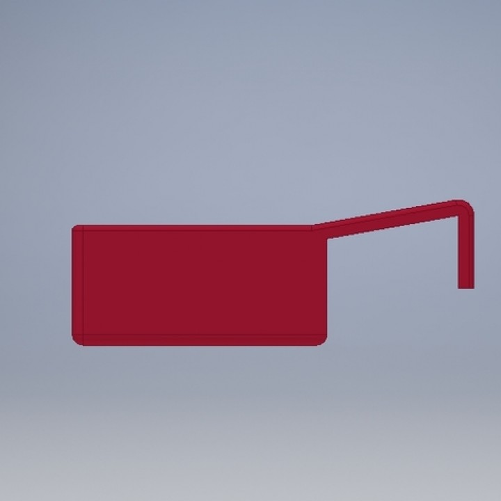 3D Printable Shelf for Flashforge Finder by Stefaan Vigneron