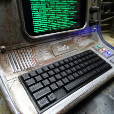 3D Printable Desktop Terminal Replica - Fallout 4 by Power Up Props